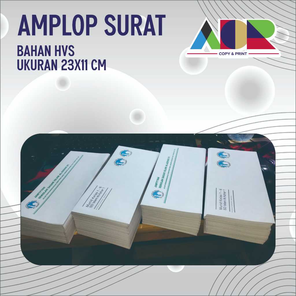 Jual AMPLOP SURAT CUSTOM UKURAN KOP SURAT | Shopee Indonesia