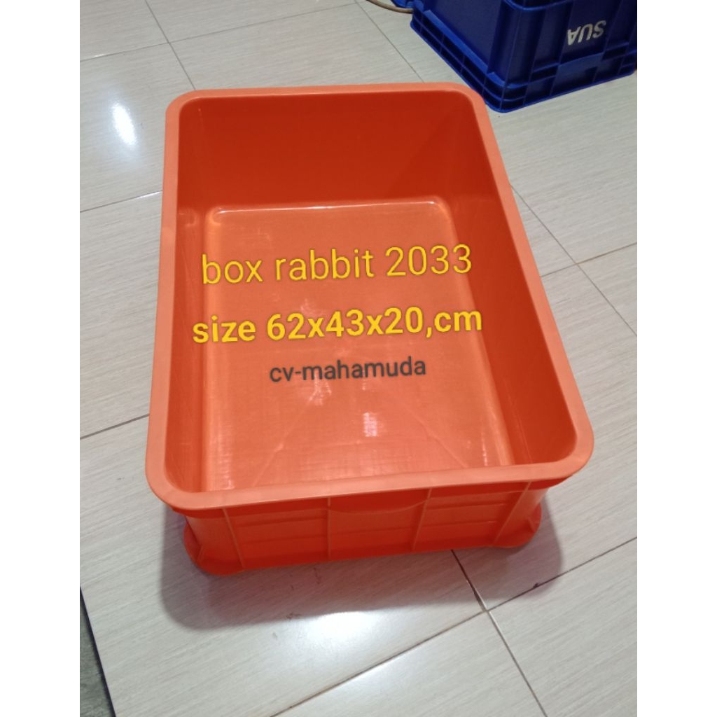 Jual box container rabbit 2033 size 62x43x20,cm bekas murah meriah ...