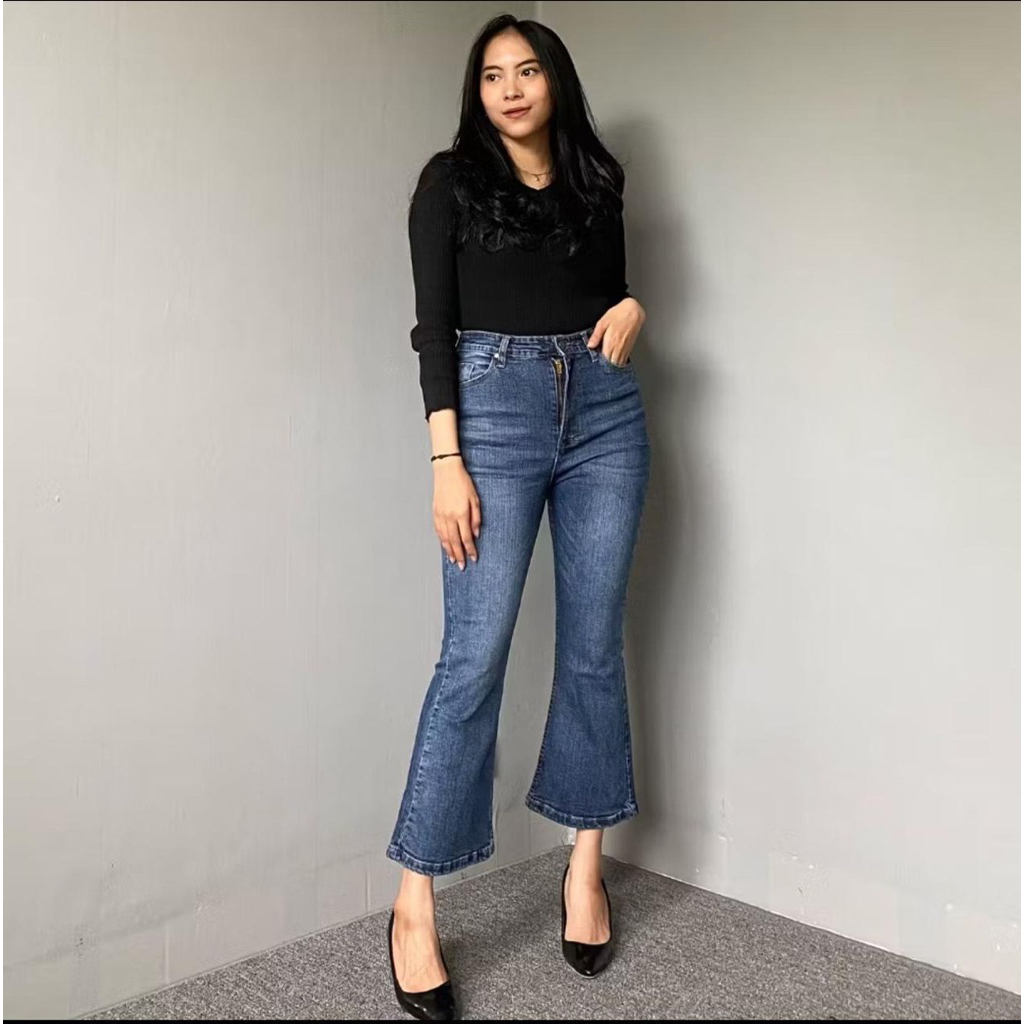 Jual CELANA CUTBRAY JEANS WANITA CUTBRAY 7/9 | Shopee Indonesia