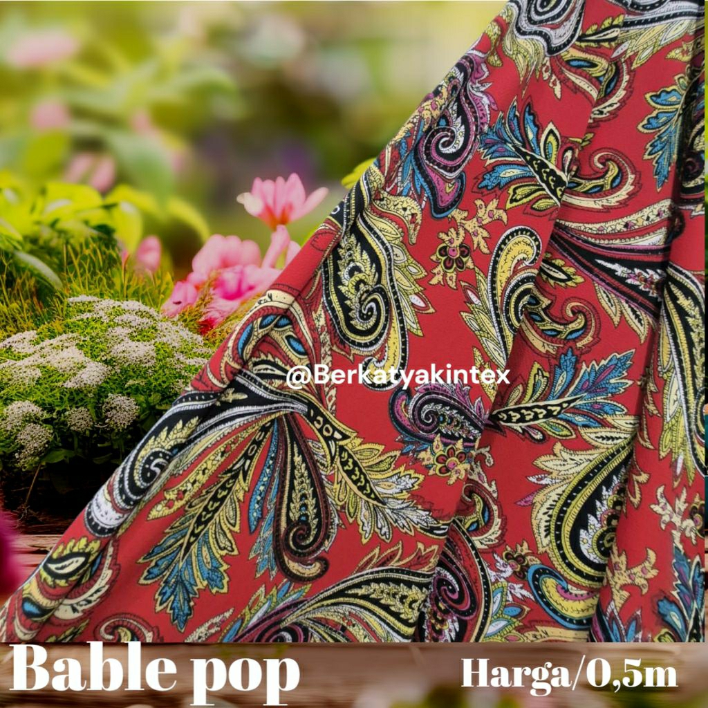 Jual KAIN BABLE POP PREMIUM MOTIF KEONG - KAIN MOTIF KEONG HARGA/0,5M ...