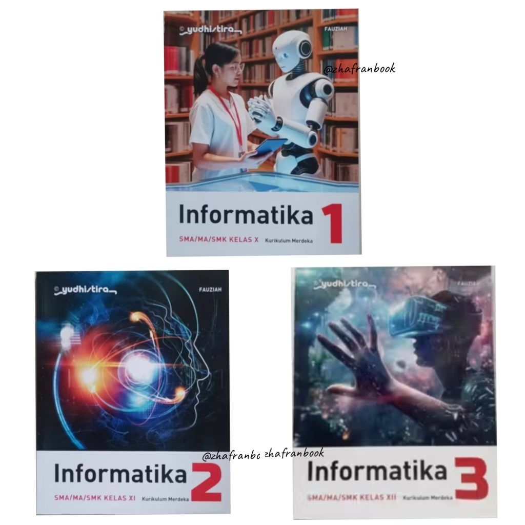 Jual BUKU INFORMATIKA KELAS X, XI dan XII SMA KURIKULUM MERDEKA YUDHISTIRA (REVISI) | Shopee ...