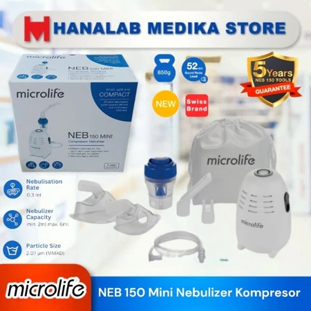 Jual MICROLIFE NEB 150 Mini Nebulizer Kompresor | Shopee Indonesia