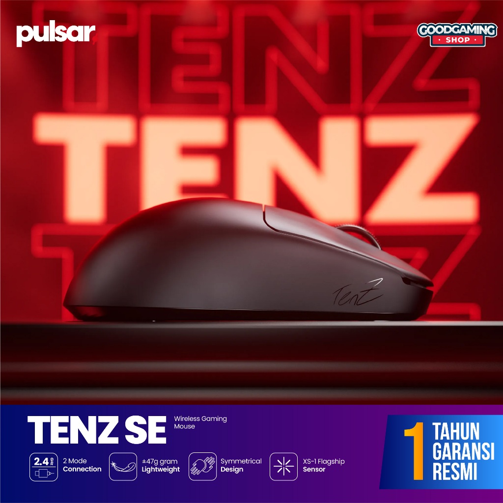 Jual Pulsar TenZ Signature Edition Gaming Mouse | Shopee Indonesia
