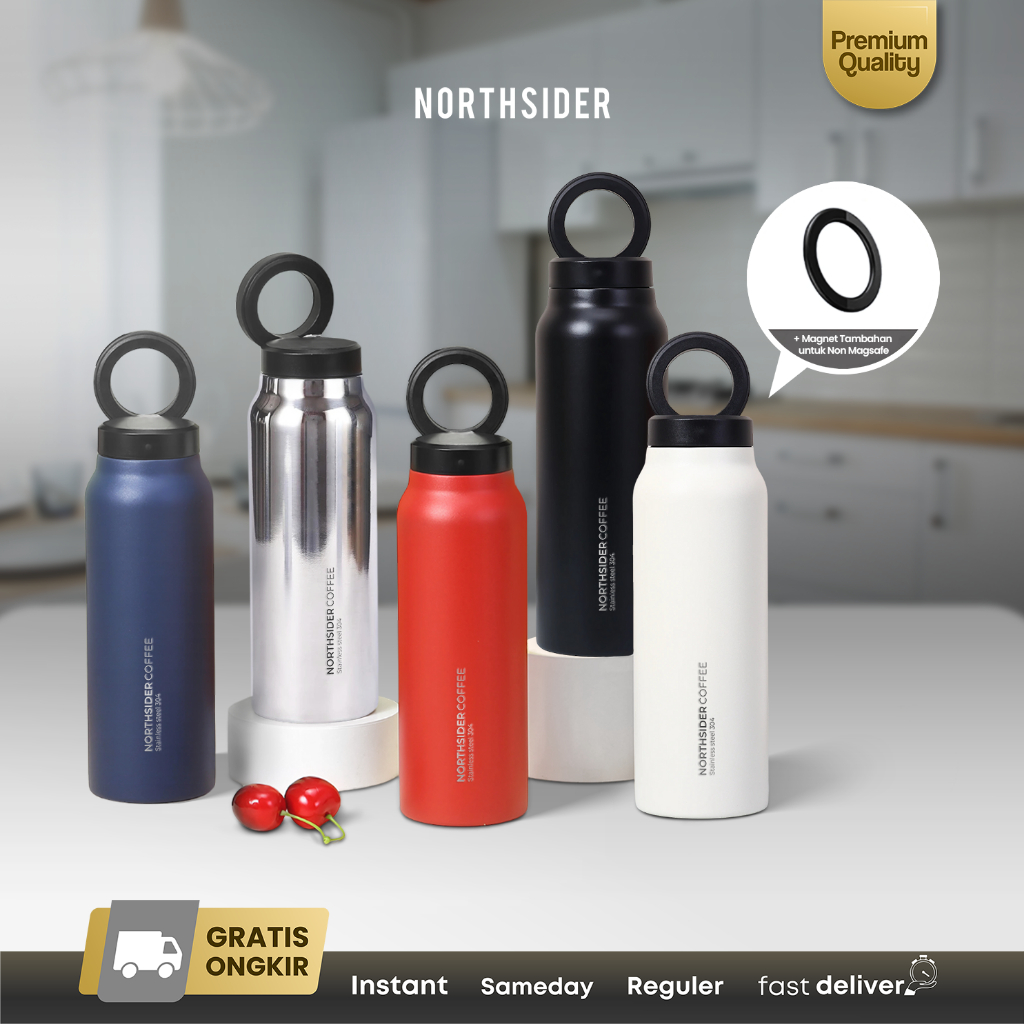 Jual Northsider Tumbler Kopi Teh Botol minum Coffee Tea Phone holder ...