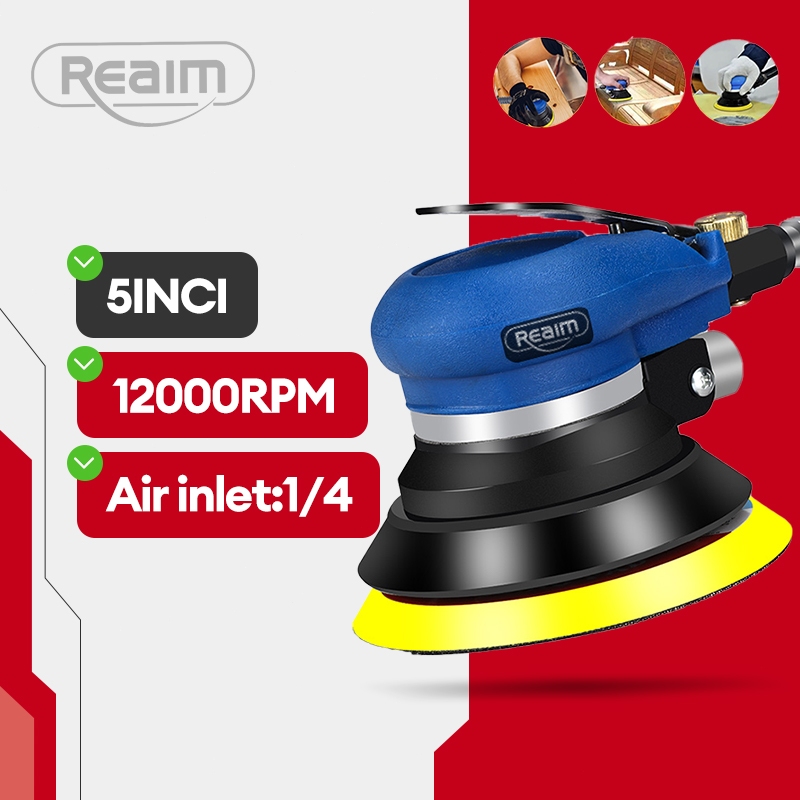 Jual Reaim Mesin Poles 5 Inch Sander Air Sander Orbit Air Sander Mesin ...
