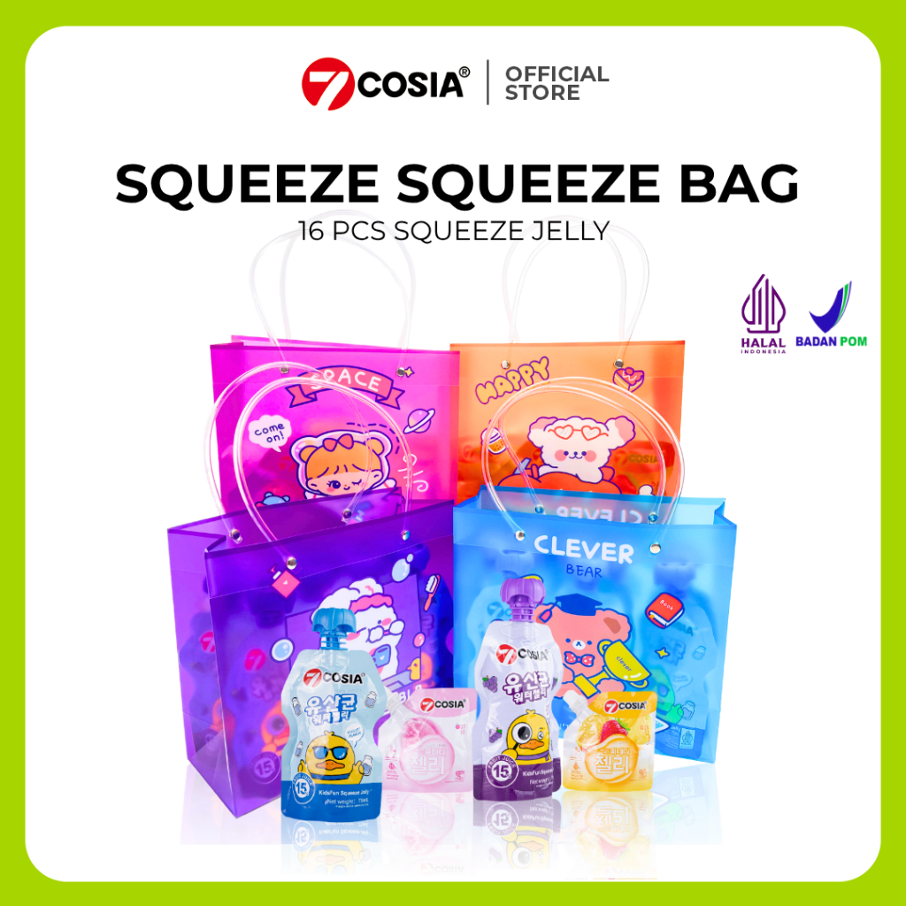 Jual 【EXP : OKT & NOVEMBER】SQUEEZE BAG - 7COSIA KIDSFUN & TRUELOVE 16 ...