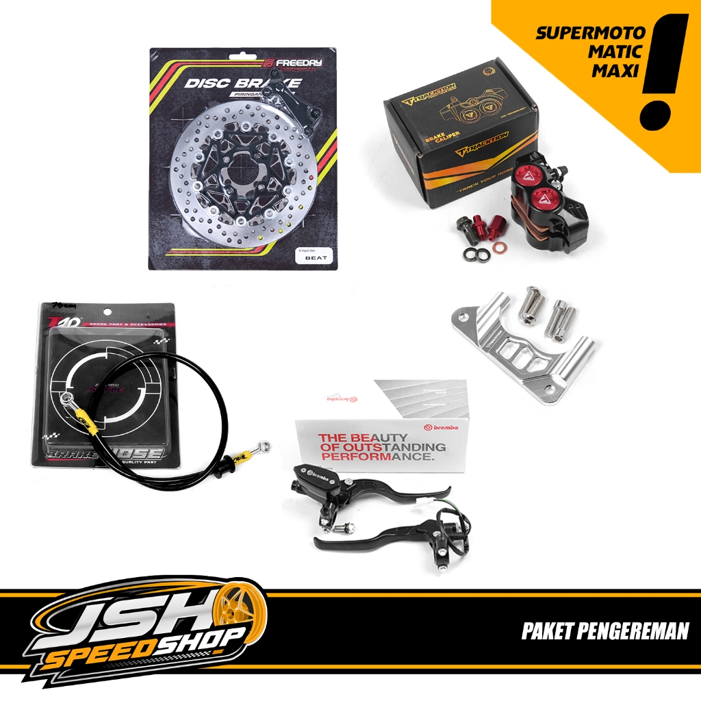 Jual Paket Pengereman Beat Scoopy Vario Genio Vario 110 Vario 125 Stylo ...