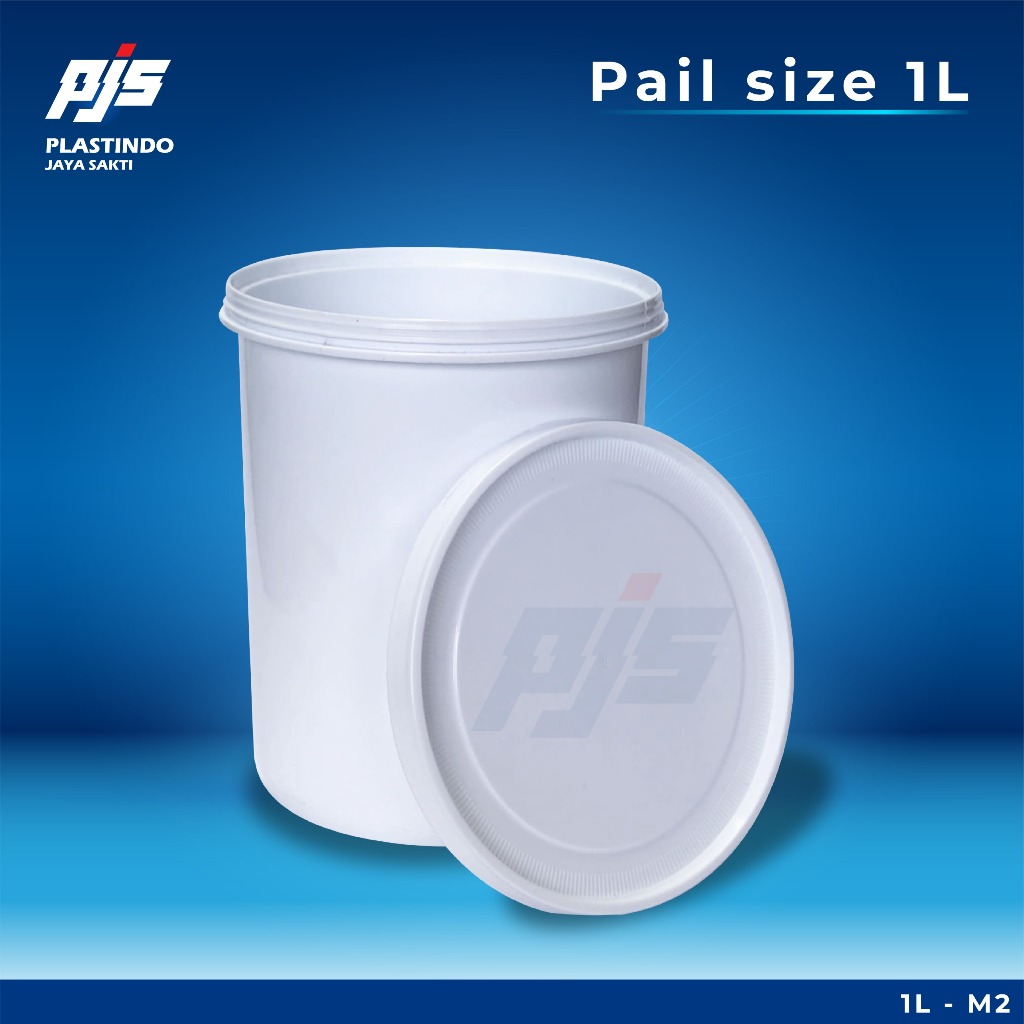 Jual Ember Bucket Cat Kurma M2 1L (1KG) | Ember Plastik Lurus Full Set ...