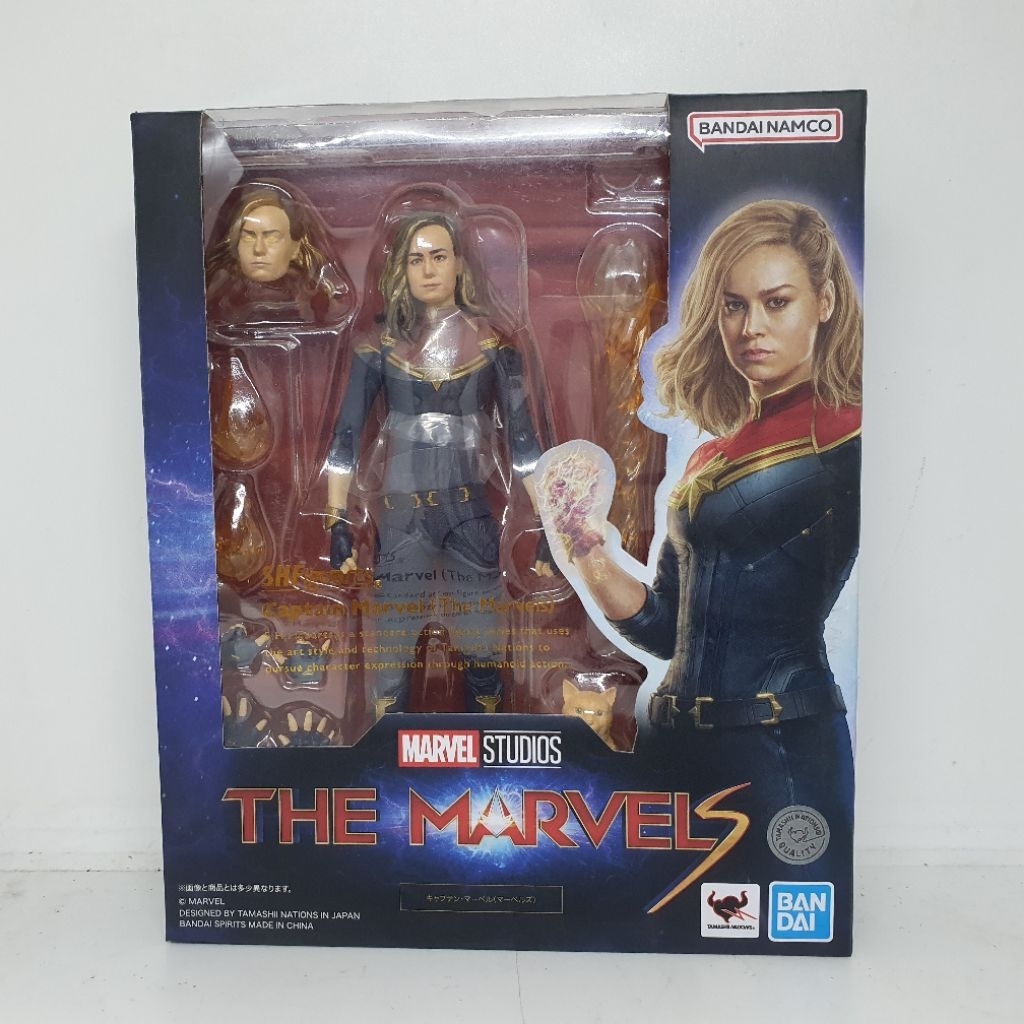 Jual SHFiguarts SHF Captain Marvel Carol Danvers Cat Goose Avengers ...