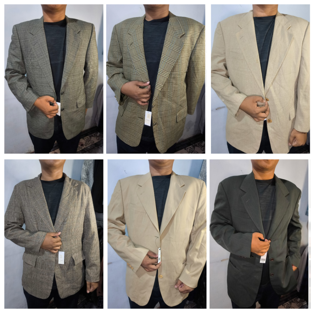 Jual JAS PRIA KLASIK VINTAGE CLASIC RETRO BLAZER CASUAL VINTAGE JAS ...