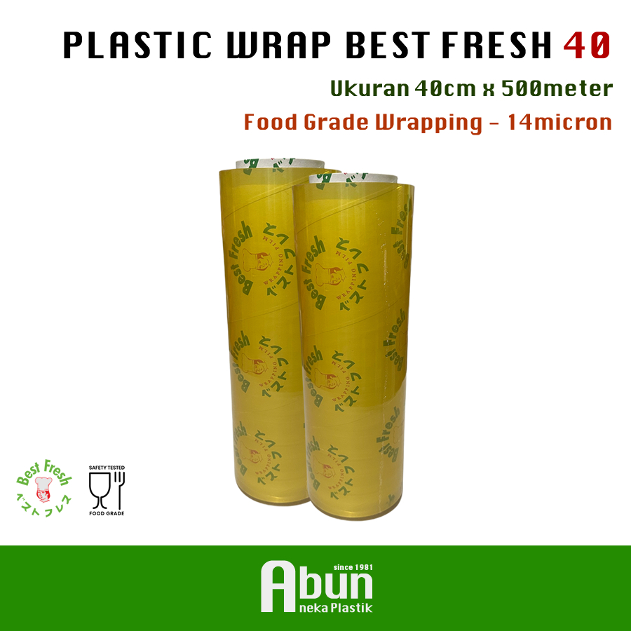 Jual Plastic Wrapping Best Fresh 40cm x 500m | Shopee Indonesia
