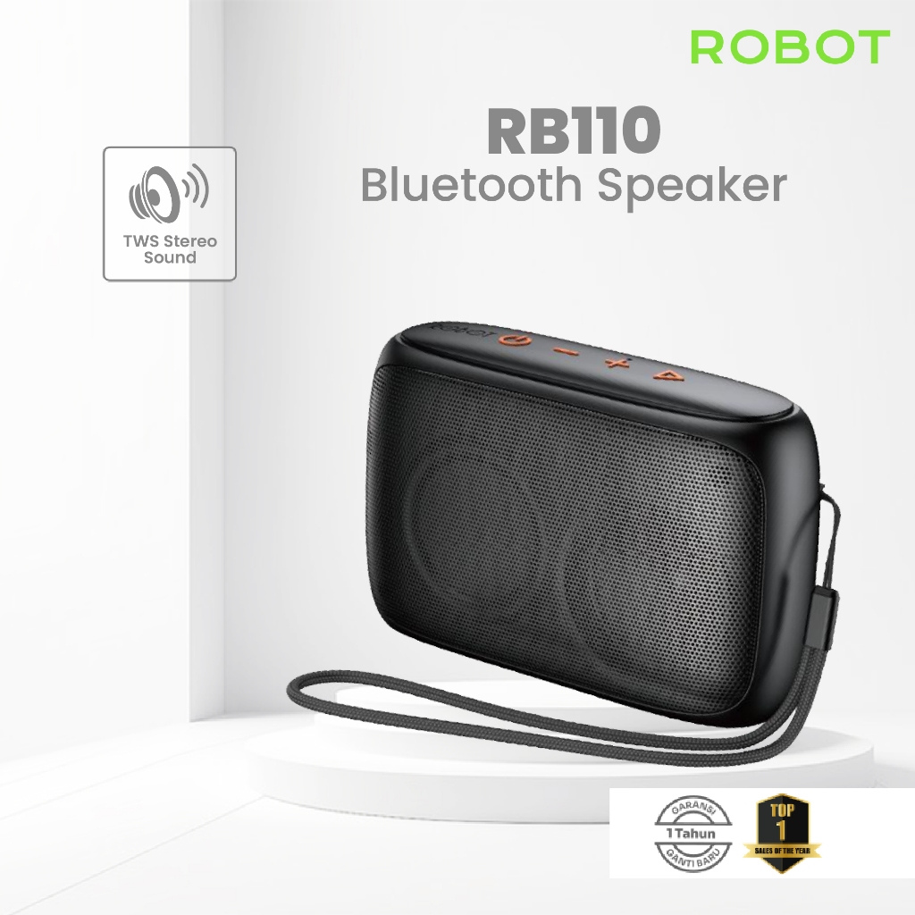 Jual ROBOT Speaker Bluetooth 5.0 Mini Portable Audio Wireless Super Bass Mini Stereo Support ...