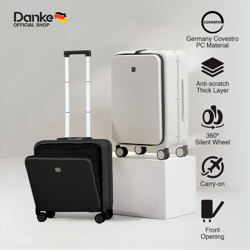 Jual Danke Front Load H9831S - Koper Buka Depan TSA Lock Anti Maling ...
