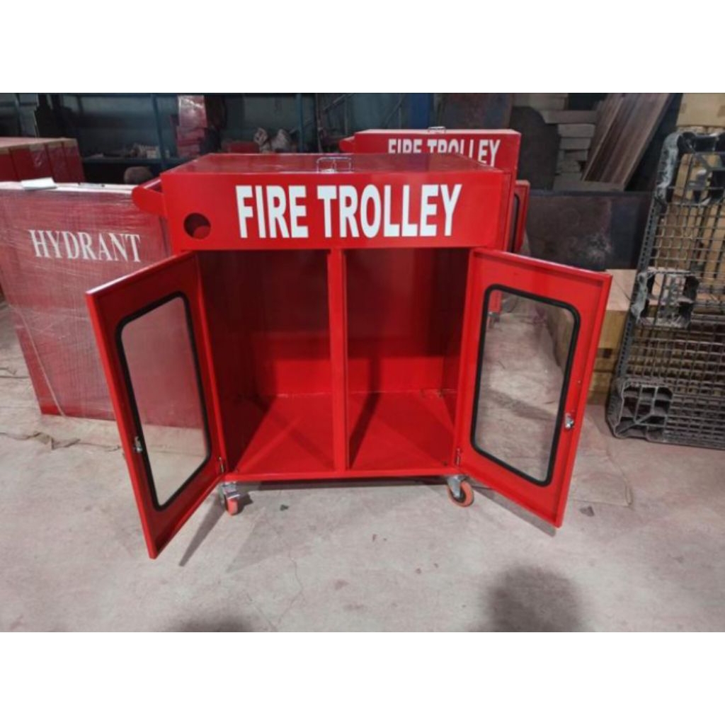 Jual Trolley APAR / Lemari APAR / Trolley Safety ENDLASSAFE 100x90x60 ...