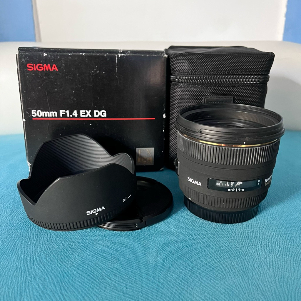 Jual SIGMA EF 50MM F1.4 EX DG HSM For Canon | Shopee Indonesia