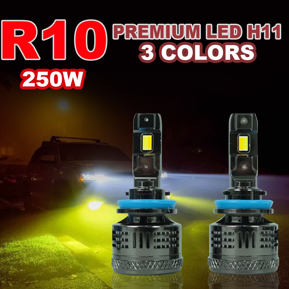 Jual H11 - PREMIUM LED Three Colors H8/H9/H11 | Car Motorcycle ...