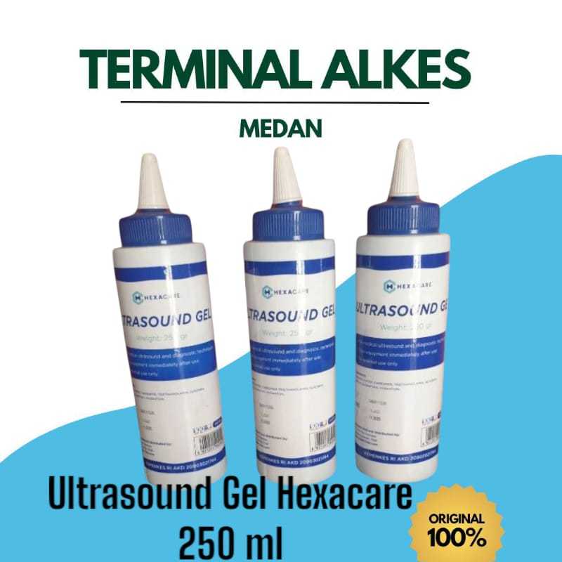 Jual ULTRASOUND GEL HEXACARE 250gr / USG JELLY DOPPLER IPL COSMOMED ...