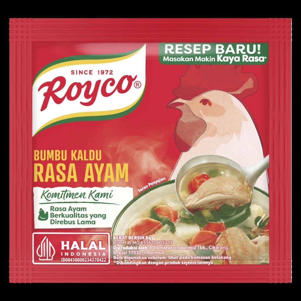 Jual Royco rasa ayam original sashet isi 1 karton | Shopee Indonesia