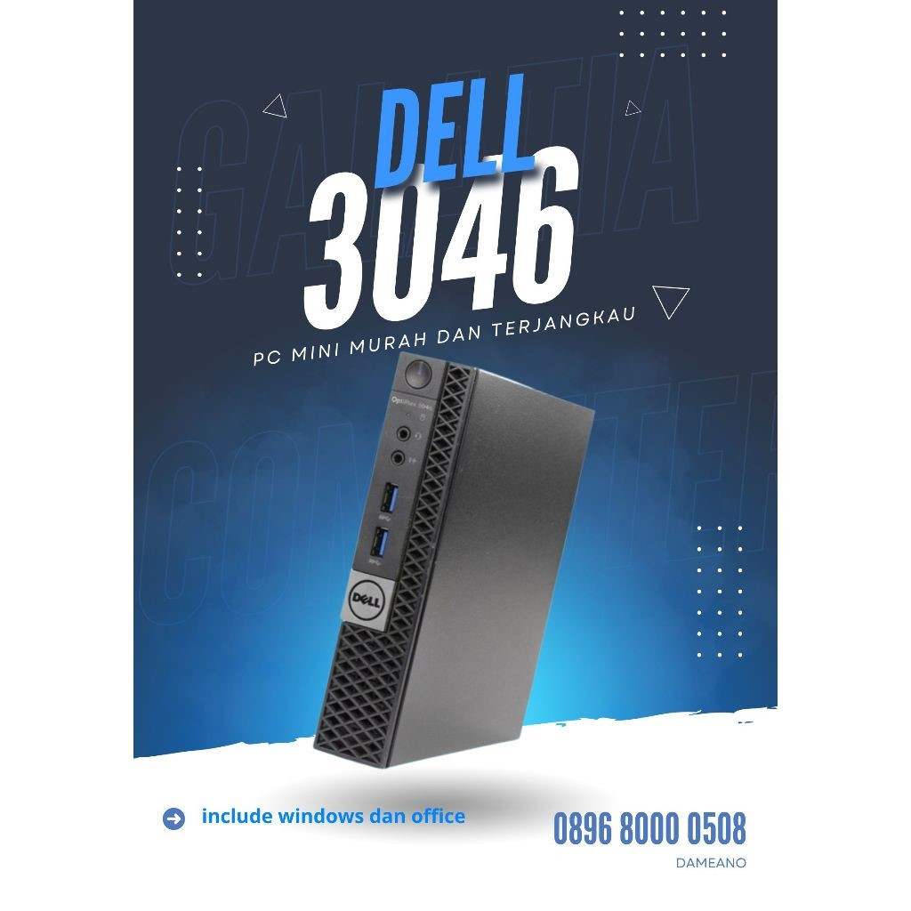 Jual pc mini dell 3046 cocok untuk kamu yang suka hemat daya | Shopee ...