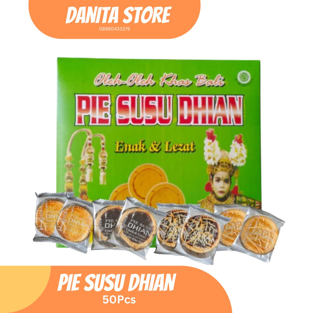 Jual PIE SUSU DHIAN | 50PCS | FREE BOX | Shopee Indonesia