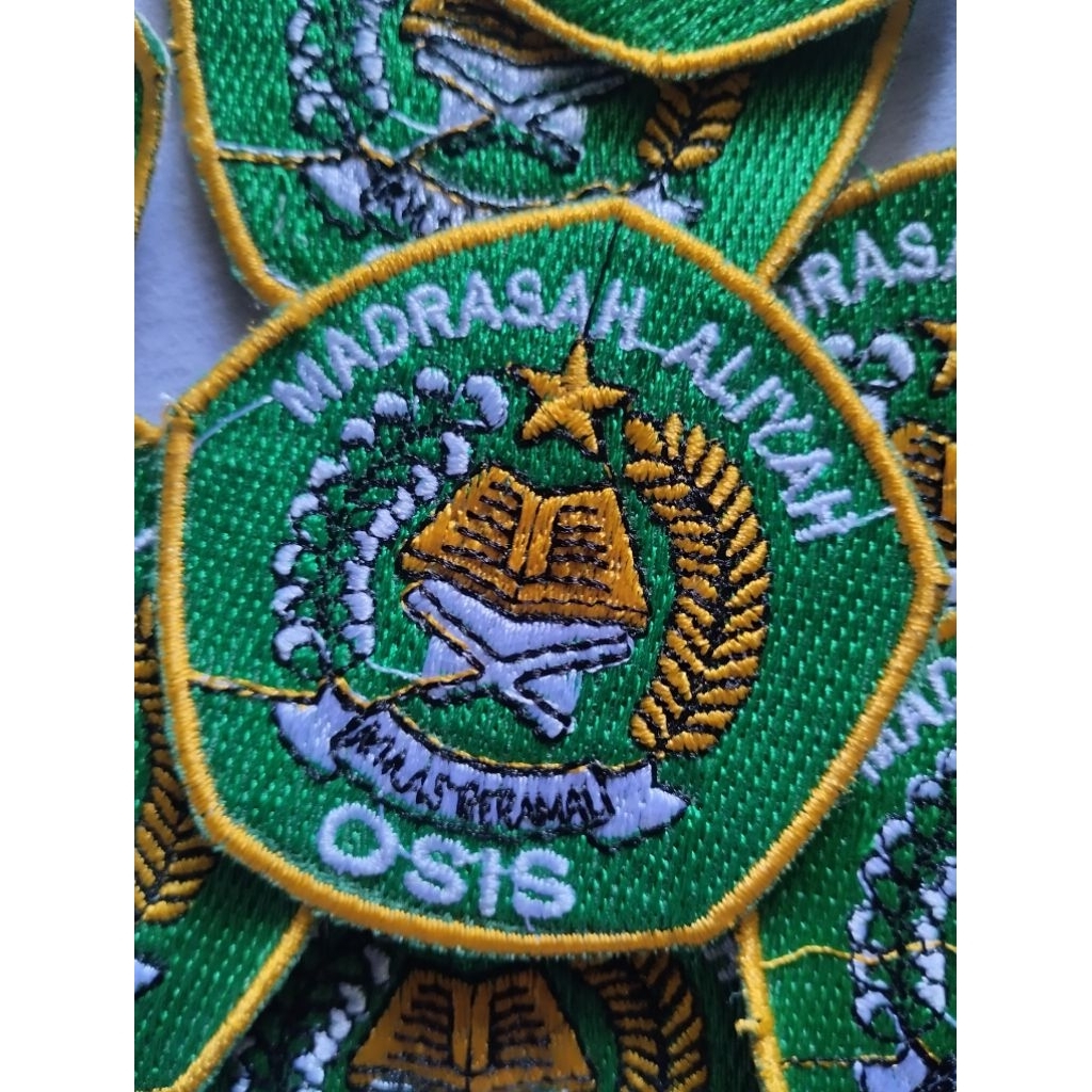 Jual logo bordir Madrasah Aliyah OSIS | Shopee Indonesia
