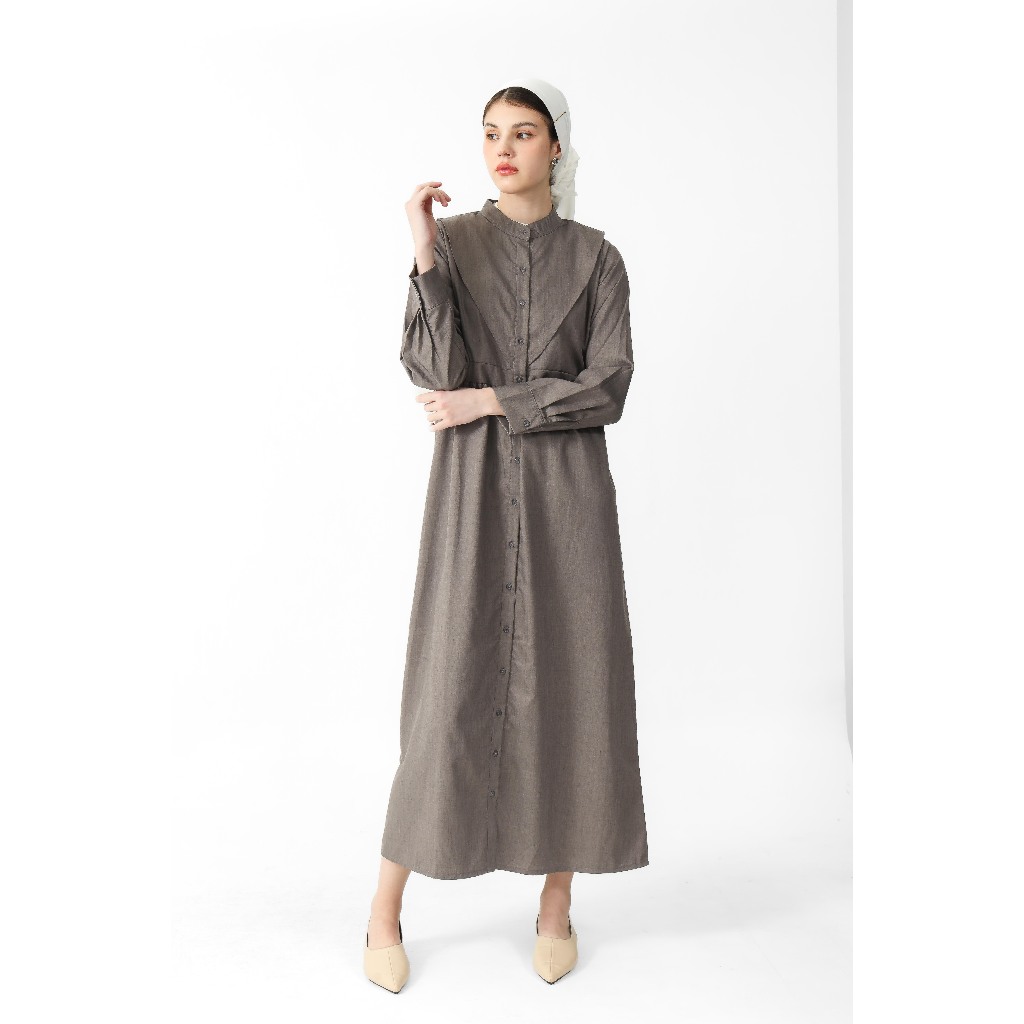 Jual Hava Maxi Dress Lengan Panjang Casual Wanita Dazlyn Dress | Shopee ...