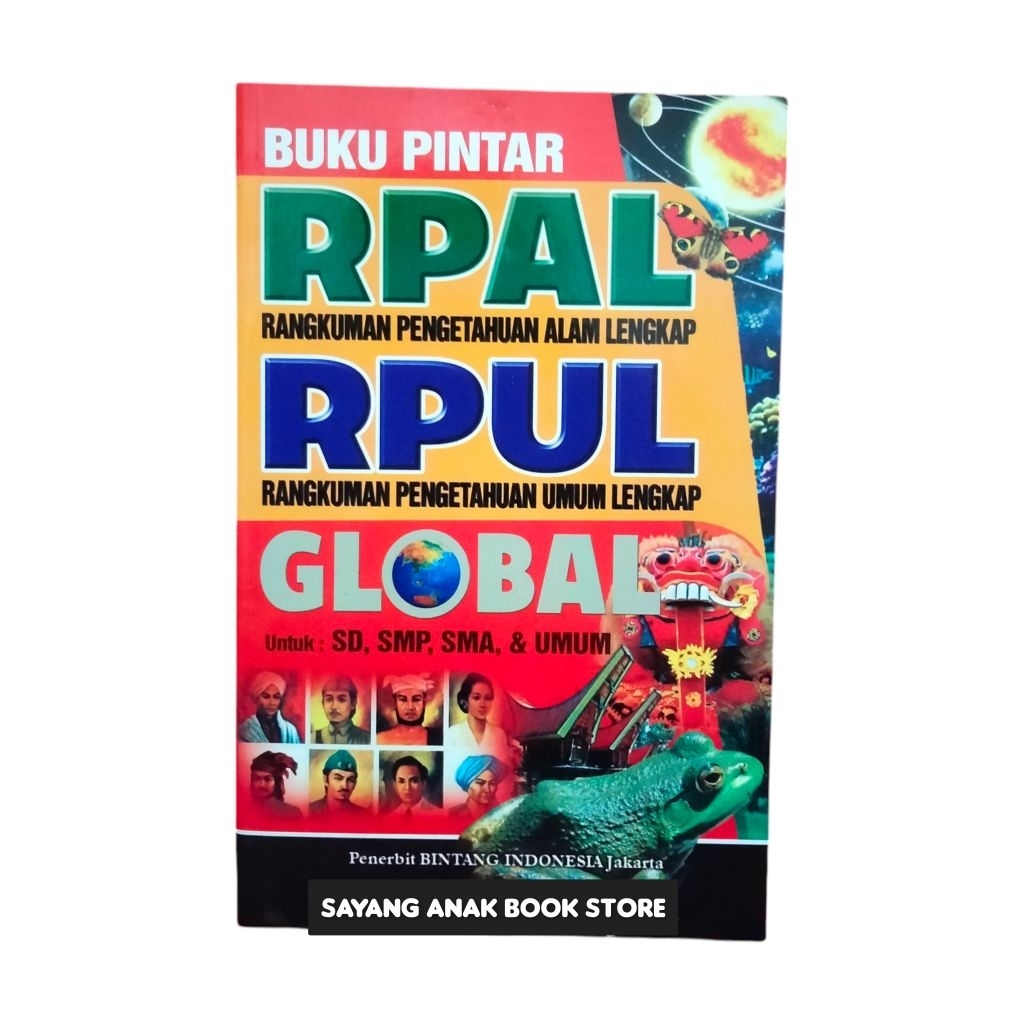 Jual Buku Pintar Rpal Rpul Global Terlengkap Untuk Anak Sd Smp Sma ...