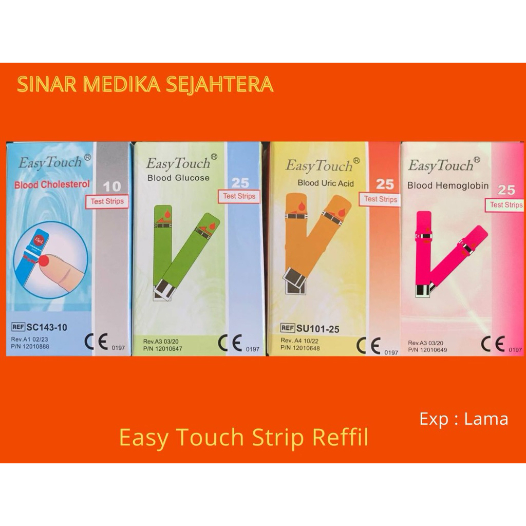 Jual Easy Touch Strip Reffil Tes Darah | Shopee Indonesia
