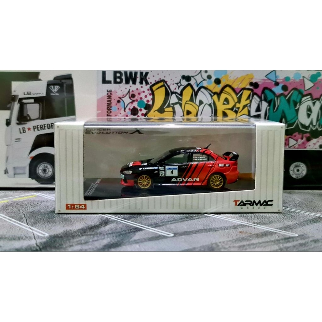 Jual TARMAC Mitsubishi Lancer Evo X livery Advan | Shopee Indonesia