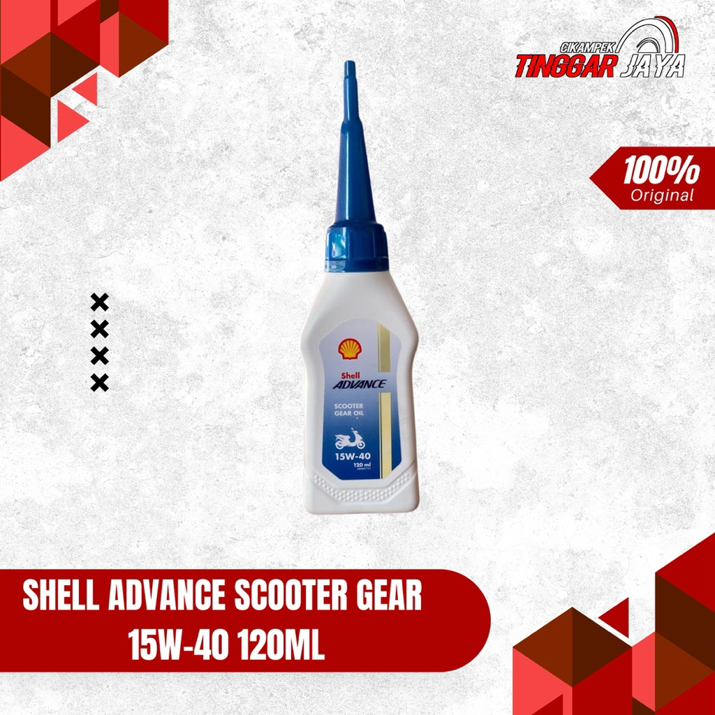 Jual Shell Advance Scooter Gear Oil 15w-40 120ml | Shopee Indonesia
