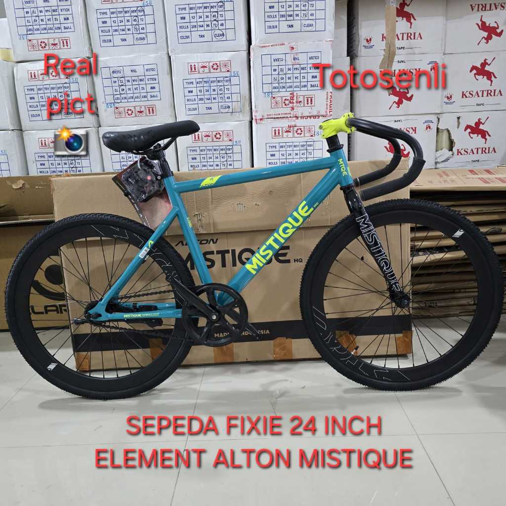 Jual SEPEDA DEWASA SEPEDA 24 INCH FIXIE ELEMENT ALTON MISTIQUE SEPEDA ...