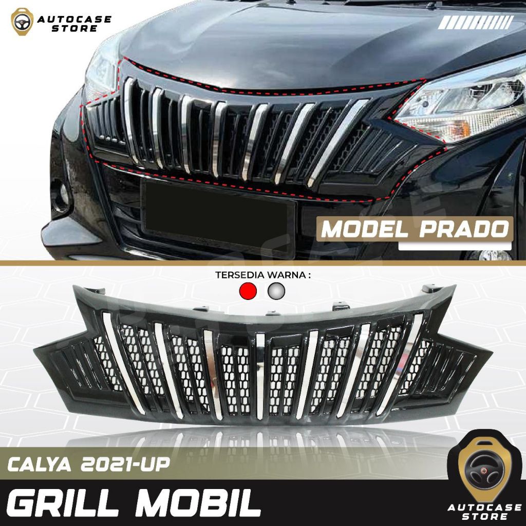 Jual GRILL MOBIL CALYA 2021 UP MODEL PRADO | Shopee Indonesia