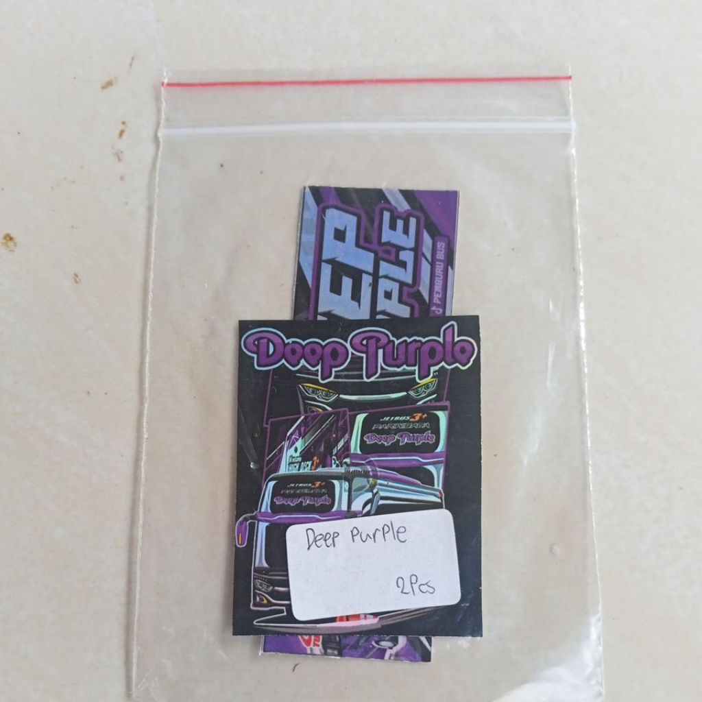 Jual stiker bus tunggal jaya "deep purple" | Shopee Indonesia