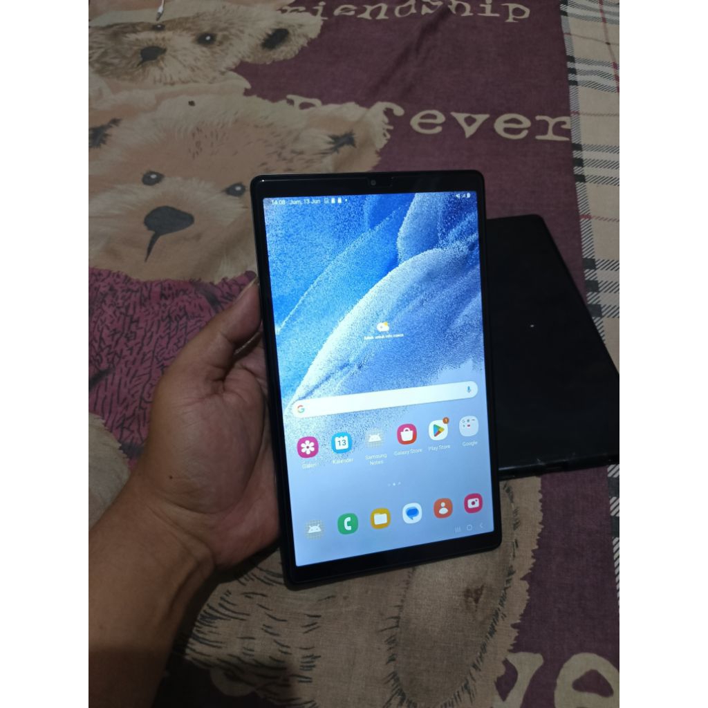 Jual samsung tab a7 lite layar 87in 4G sim mulus ram 3gb 32gb normal ...