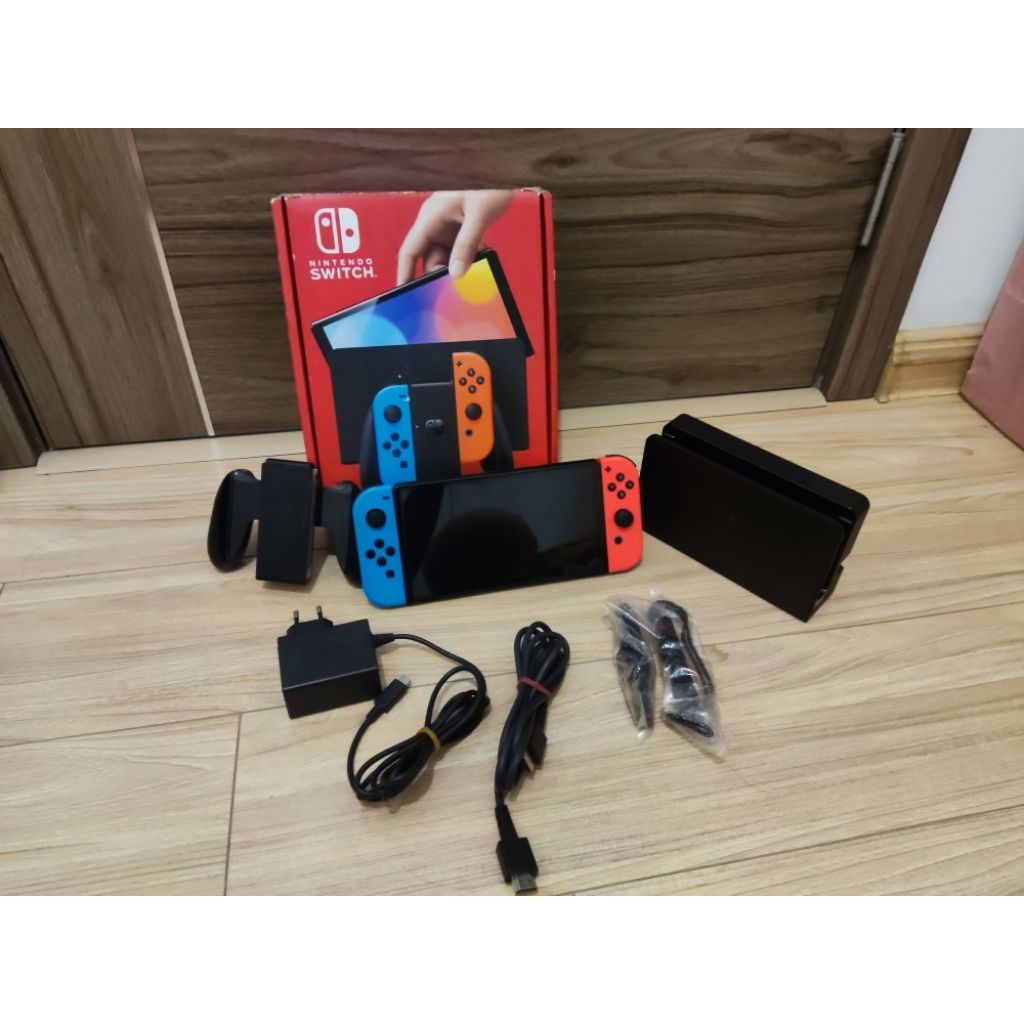 Jual Tablet Nintendo Switch OLED Dual Boot 256 GB (TANPA JOYCON ...