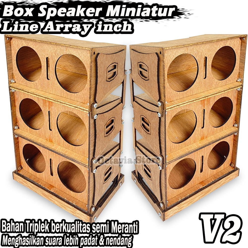 Jual Box Speaker Miniatur Line Array 2 Inch | Shopee Indonesia