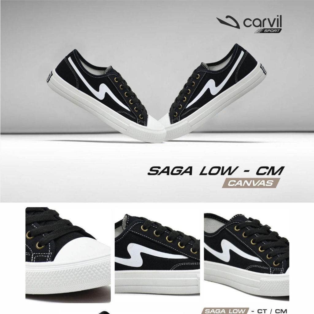 Jual Carvil Sepatu Saga Low - Casual Canvas | Shopee Indonesia