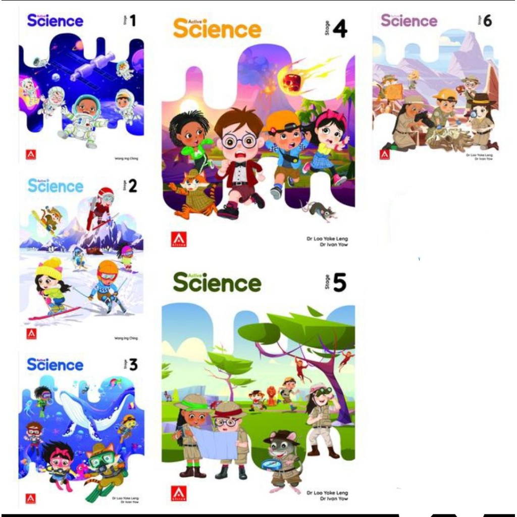 Jual Active SCIENCE 1 - 6 Textbook Workbook | Shopee Indonesia