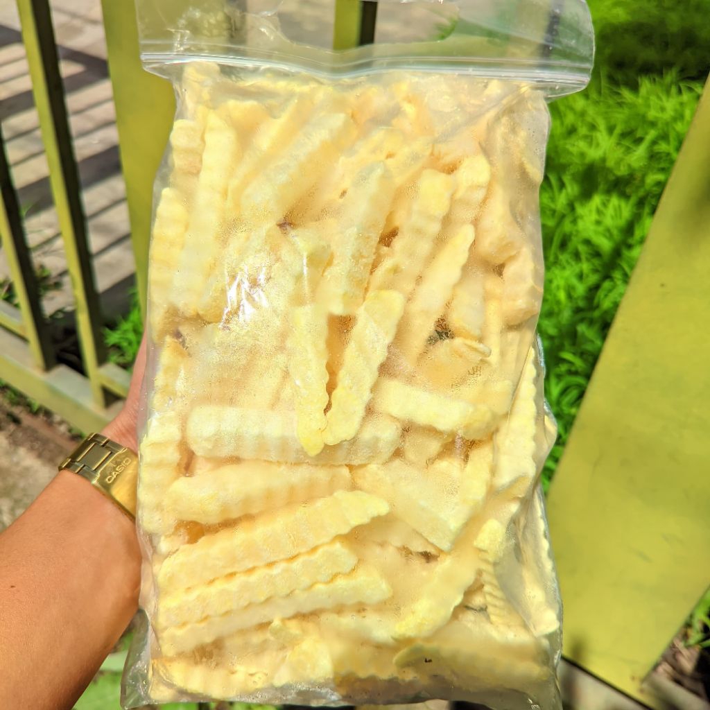 Jual KENTANG IDAHO REPACK CRINKLE 1 KG | Shopee Indonesia