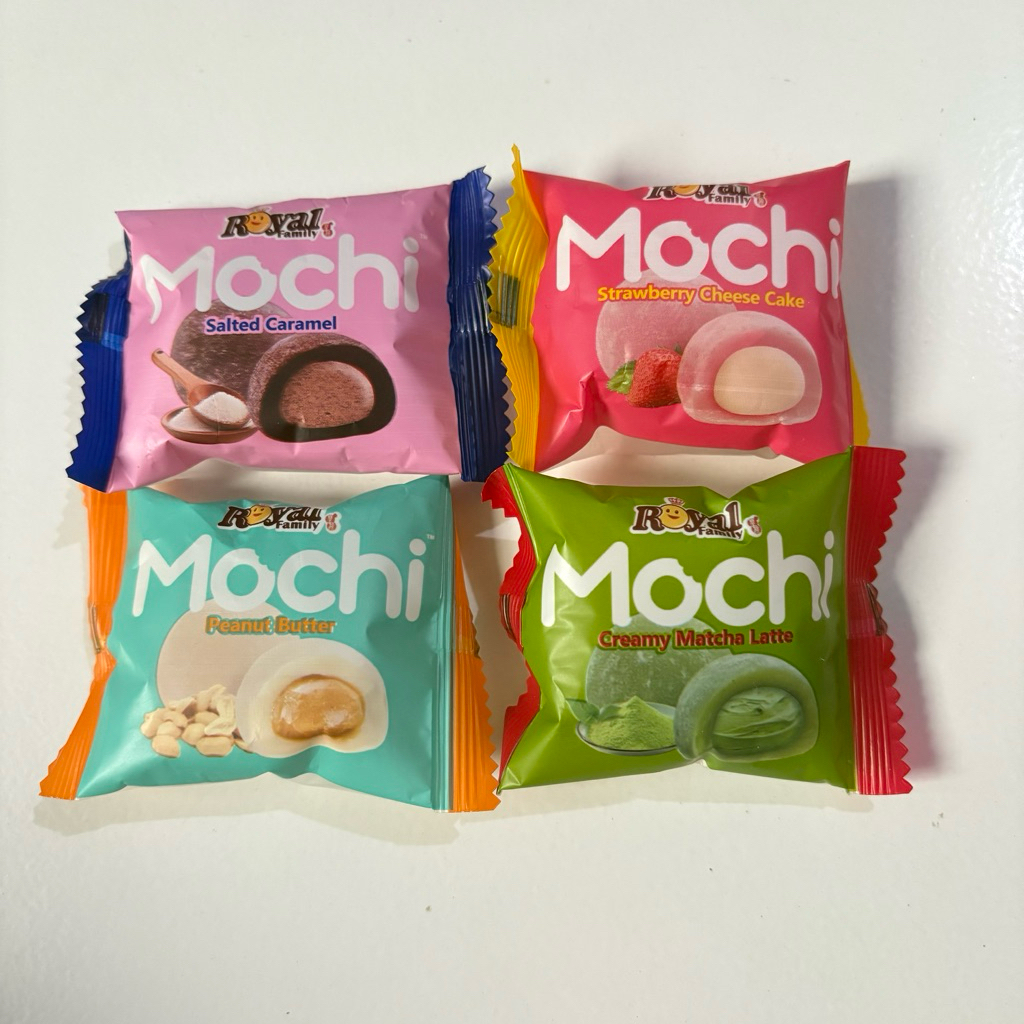 Jual Mochi Royal Family Rasa Vanilla/Cokelat/Strawberry/Tiramisu/Matcha ...