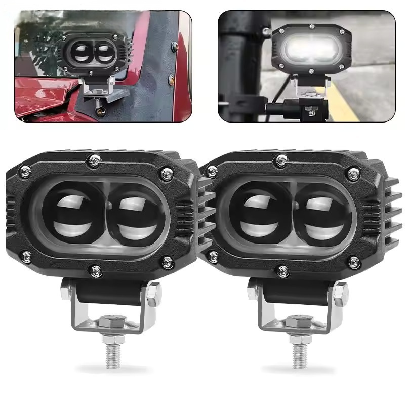 Jual Fog Lamp Lampu Sorot Projector Biled Lens Sql 2 Mata Mobil Motor ...