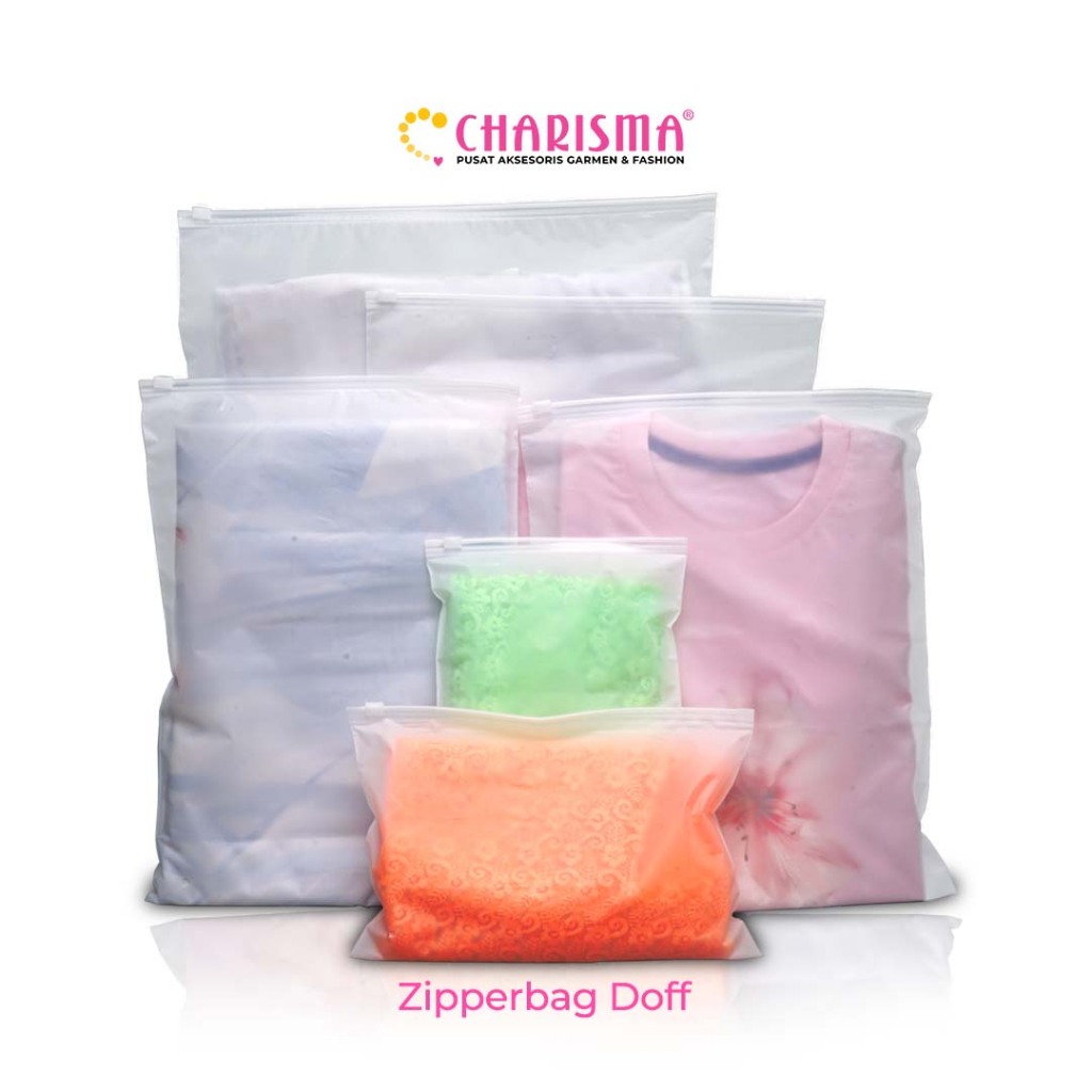 Jual Charisma Plastik Zipper Pouch Doff - Zipper Bag / Zipper Pouch ...