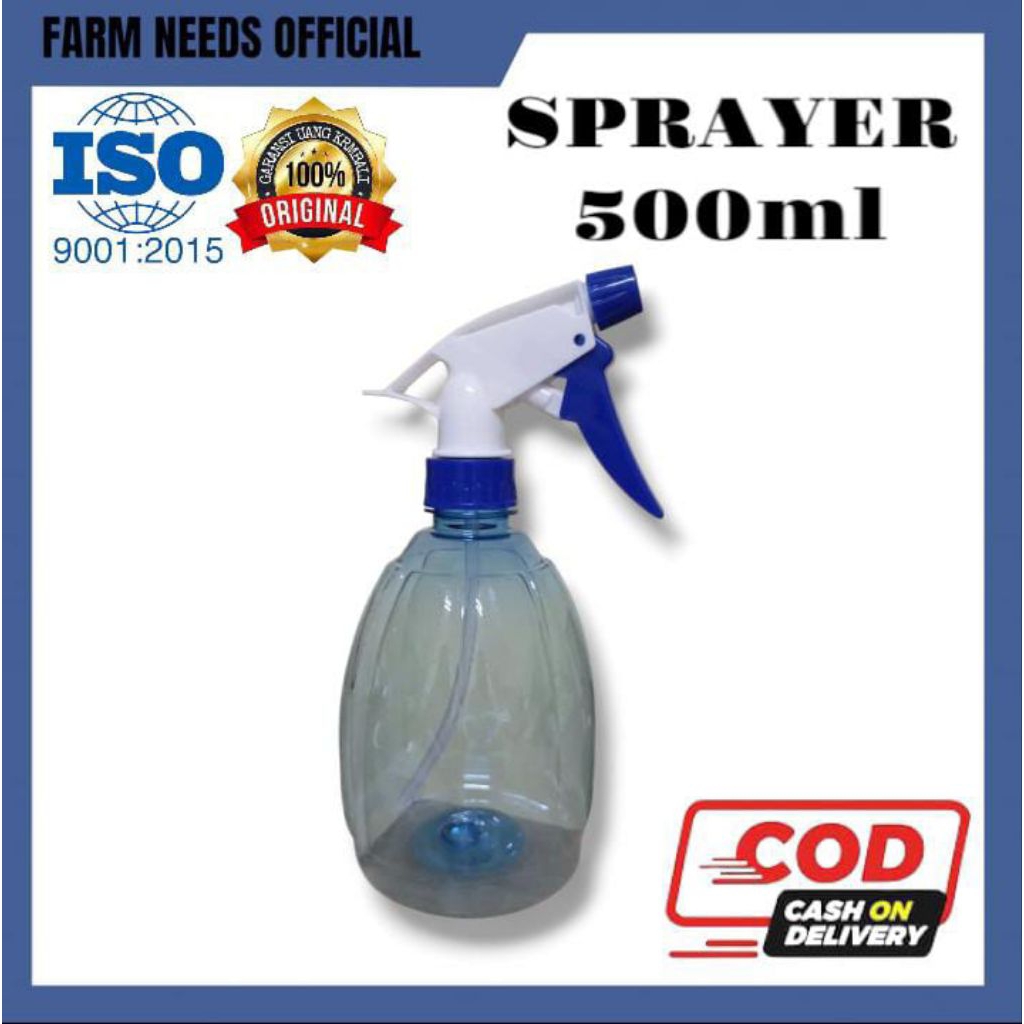 Jual BOTOL SPRAYER SEMPROT TANAMAN MULTIFUNGSI 500ML Mini BOTOL BULAT ...