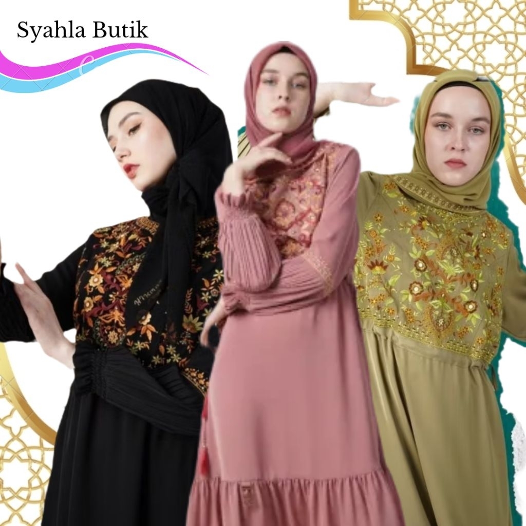 Jual HIKMAT ABAYA D7856 NEW ARRIVAL | Shopee Indonesia