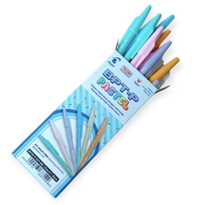 Jual Pilot BPTP Fine / Pilot pen BPTP 1 Lusin Original / BPTP Pastel ...