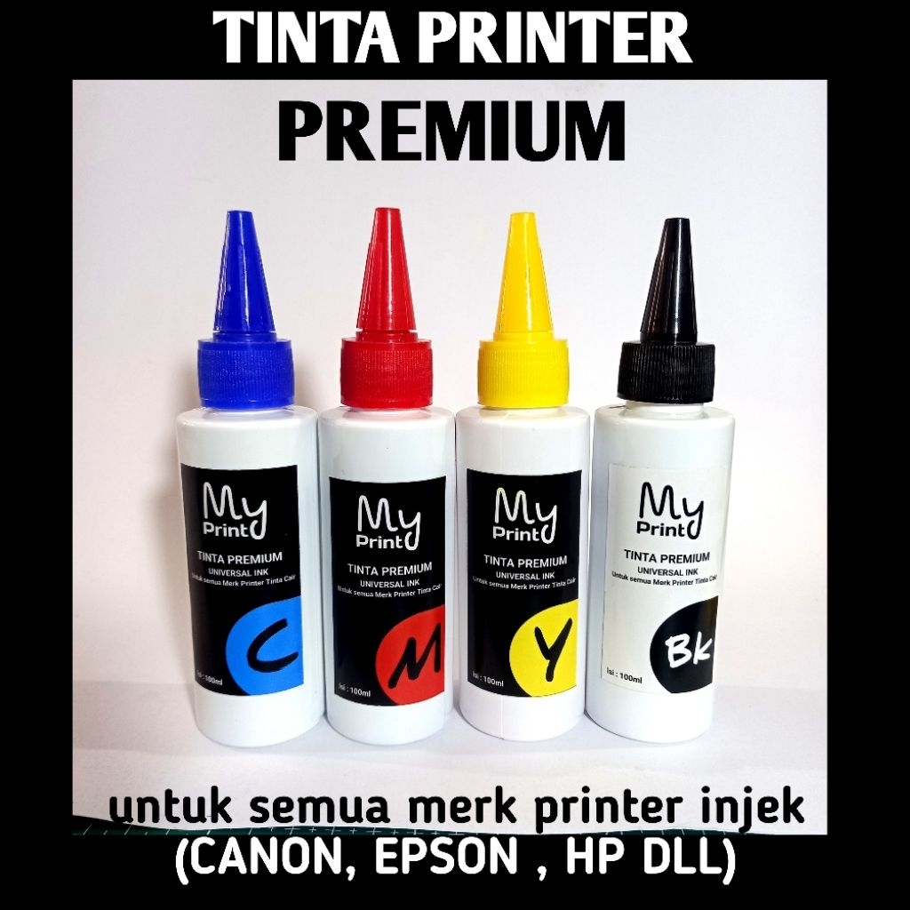 Jual Tinta printer Printer ink tinta dye based untuk semua merk printer ...