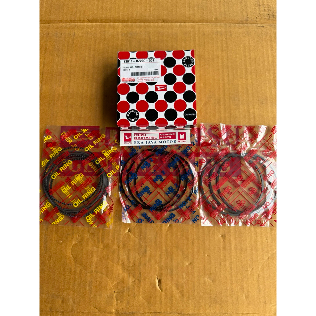 Jual ring seher piston std rocky raize 1200cc original | Shopee Indonesia