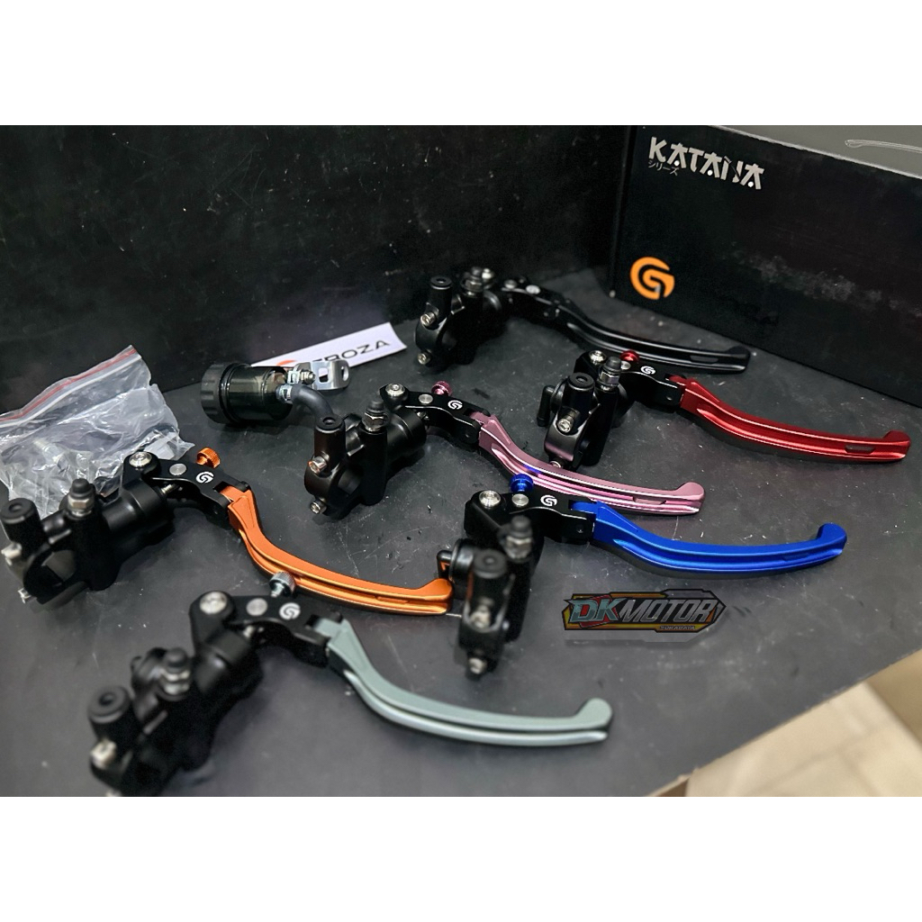 Jual Master Rem set Handle Handel Kopling Brake Pump Groza Katana V2 ...