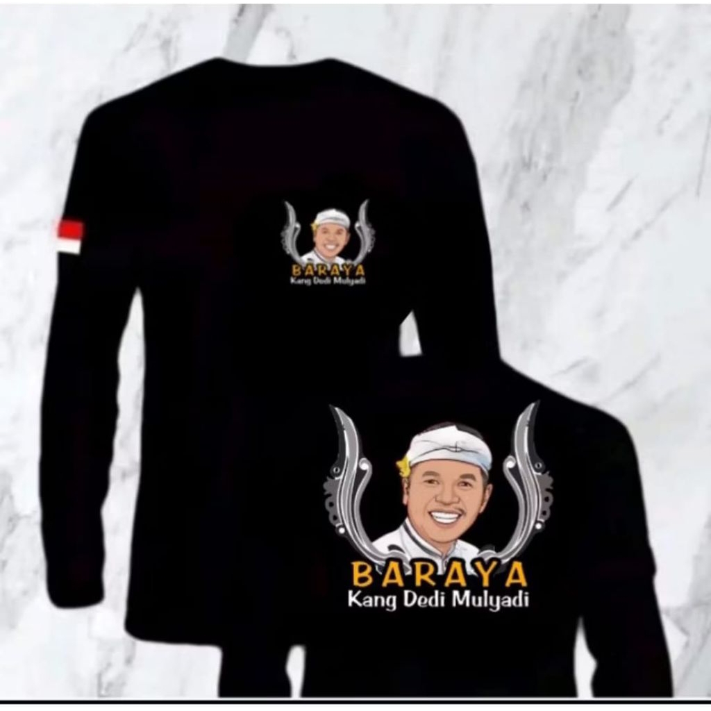 Jual KAOS BARAYA KANG DEDI MULYADI LENGAN PANJANG CORAK VECTOR | Shopee ...