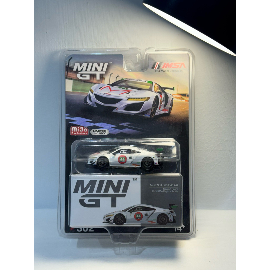Jual MINI GT #302 Acura NSX GT3 Evo Magnus Racing (BLISTER) | Shopee ...